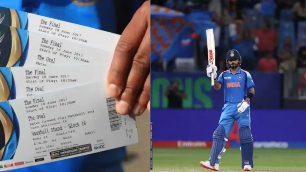 How to buy tickets for India vs New Zealand Champions Trophy 2025 Final match भारत बनाम ...