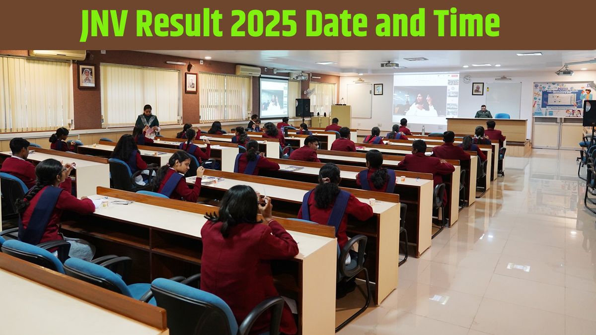 jnv result 2025 class 6 and 9 entrance exam result out soon check update on official website ...