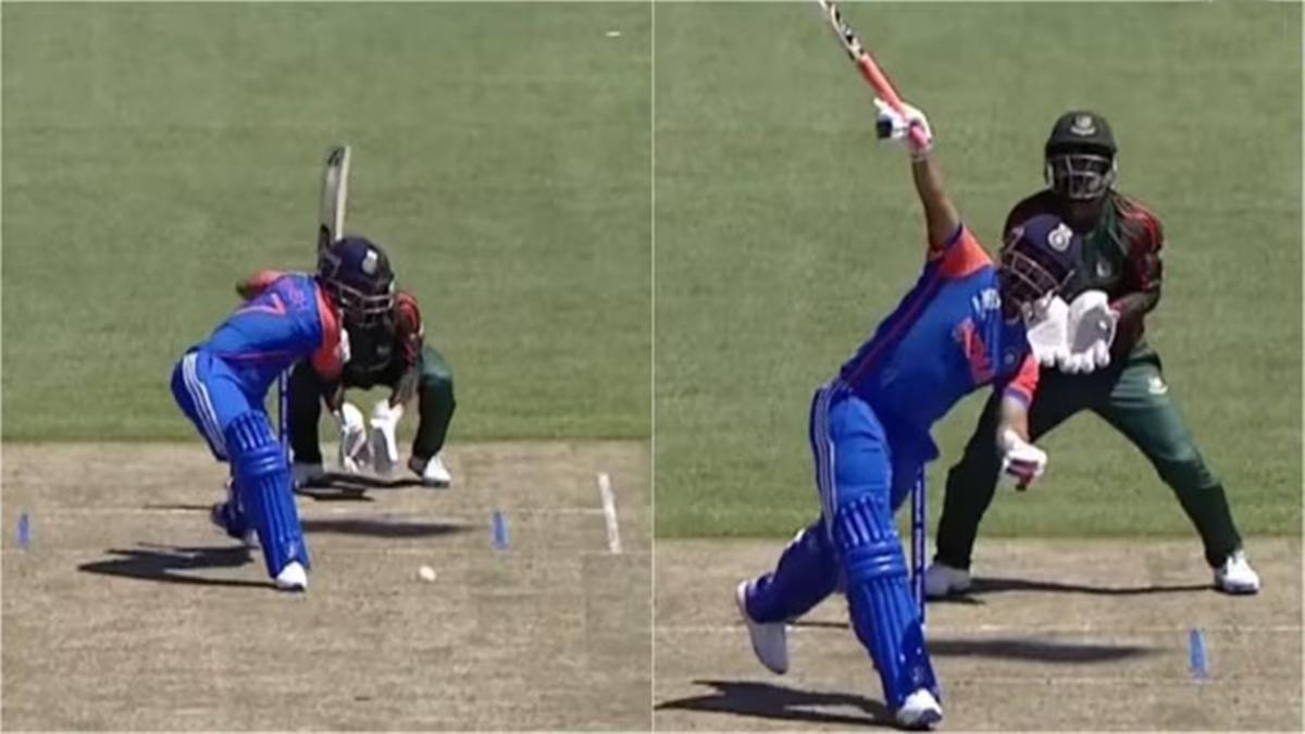 IPL 2025 Rishabh Pant explain one handed six bat slips out of hand ...