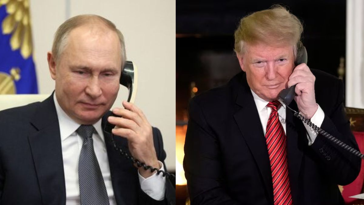 donald trump vladimir putin phone call russia ukraine war white house ...