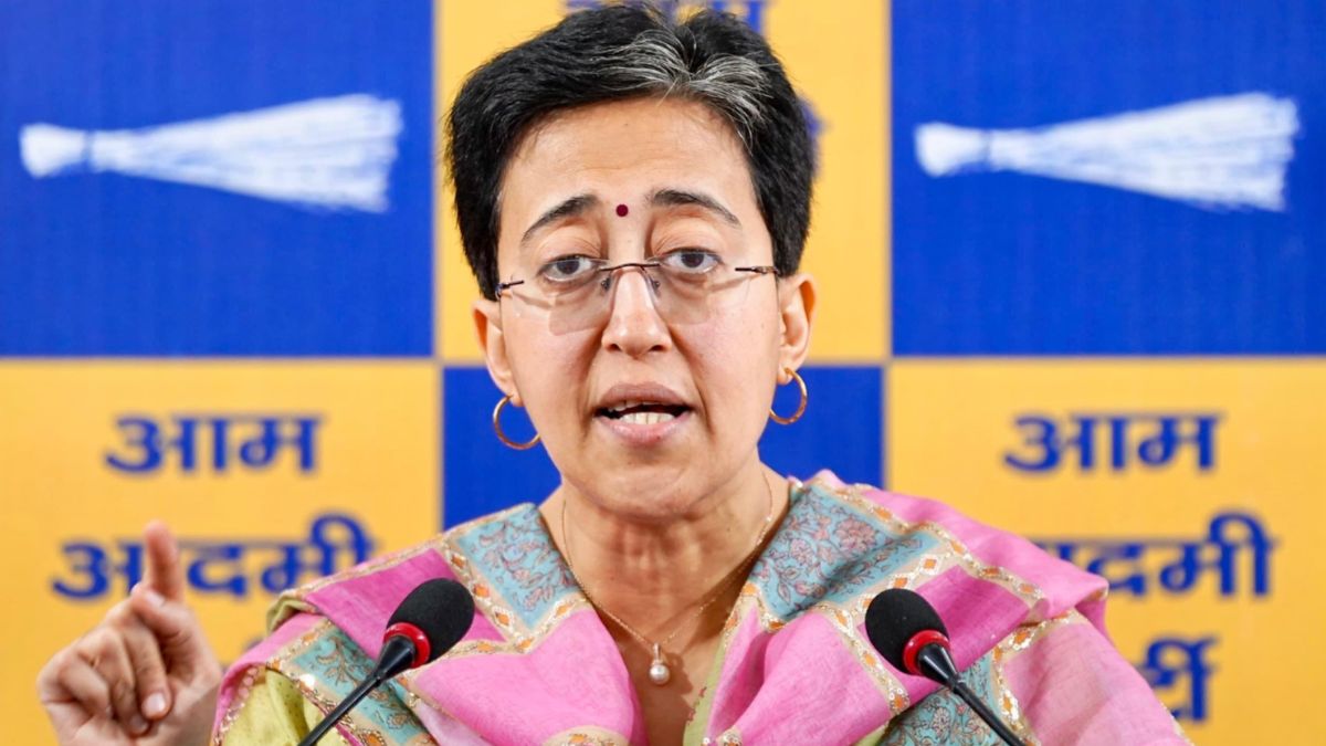 aam aadmi party atishi question on Mahila Samridhi Yojana conditions ...