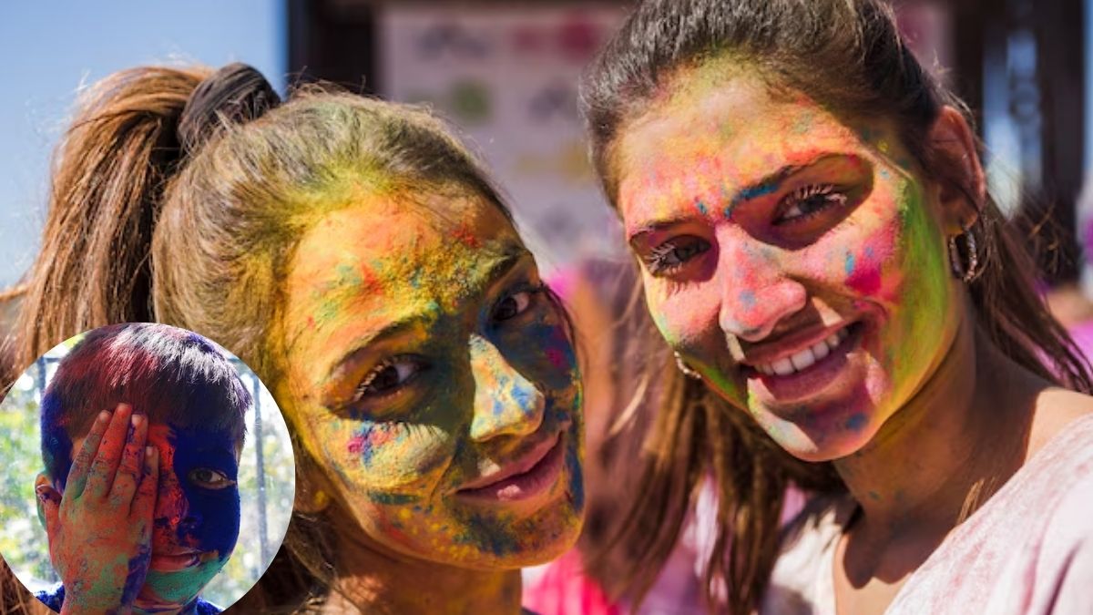 How to protect eyes in Holi, Celebrate Holi With Precautions and ...