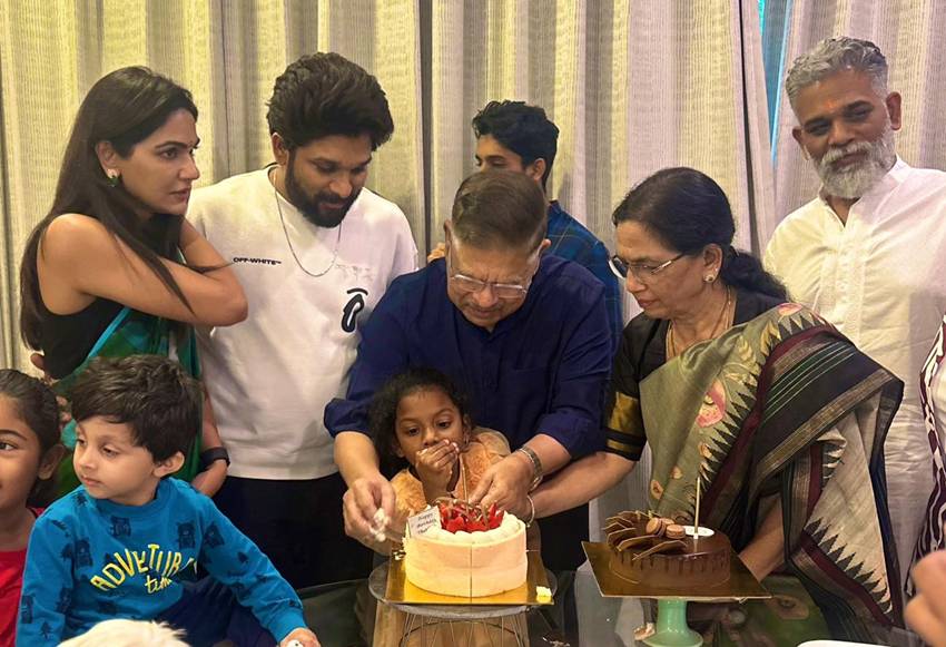 Allu Arjun Family Tree, grandfather, father, Wife and Children. अल्लू ...