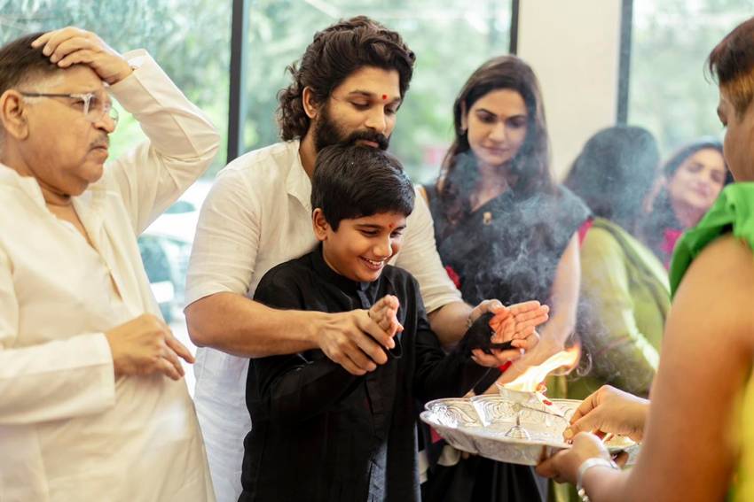 Allu Arjun Family Tree, grandfather, father, Wife and Children. अल्लू ...