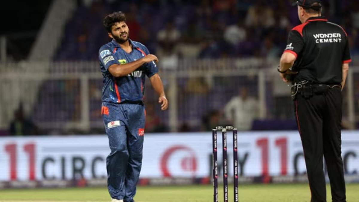 KKR vs LSG IPL 2025 Shardul Thakur joint longest over Tushar Deshpande Mohammed Siraj - KKR vs ...