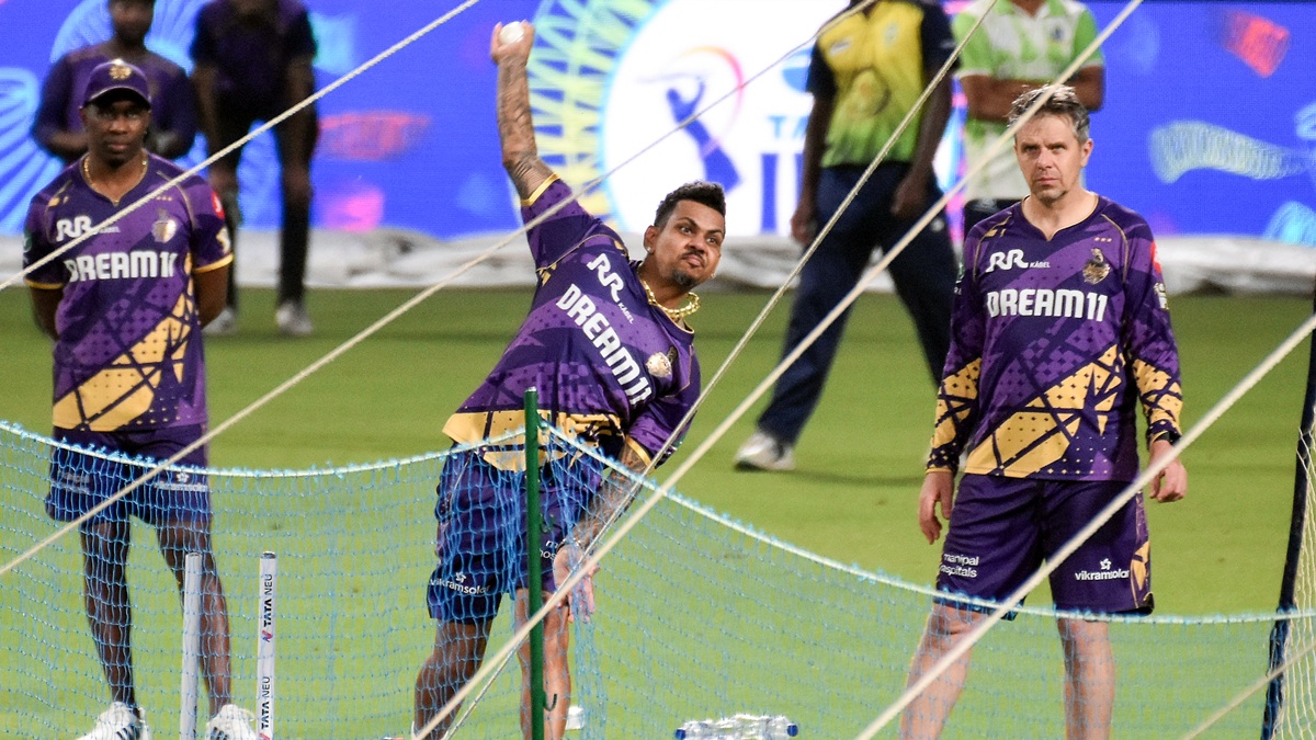 sunil narine breaks world record with three wickets ipl 2025 against delhi capitals - DC vs KKR ...