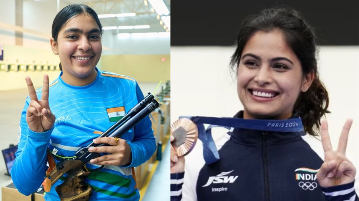 who is suruchi singh won gold issf world cup know connection with manu ...