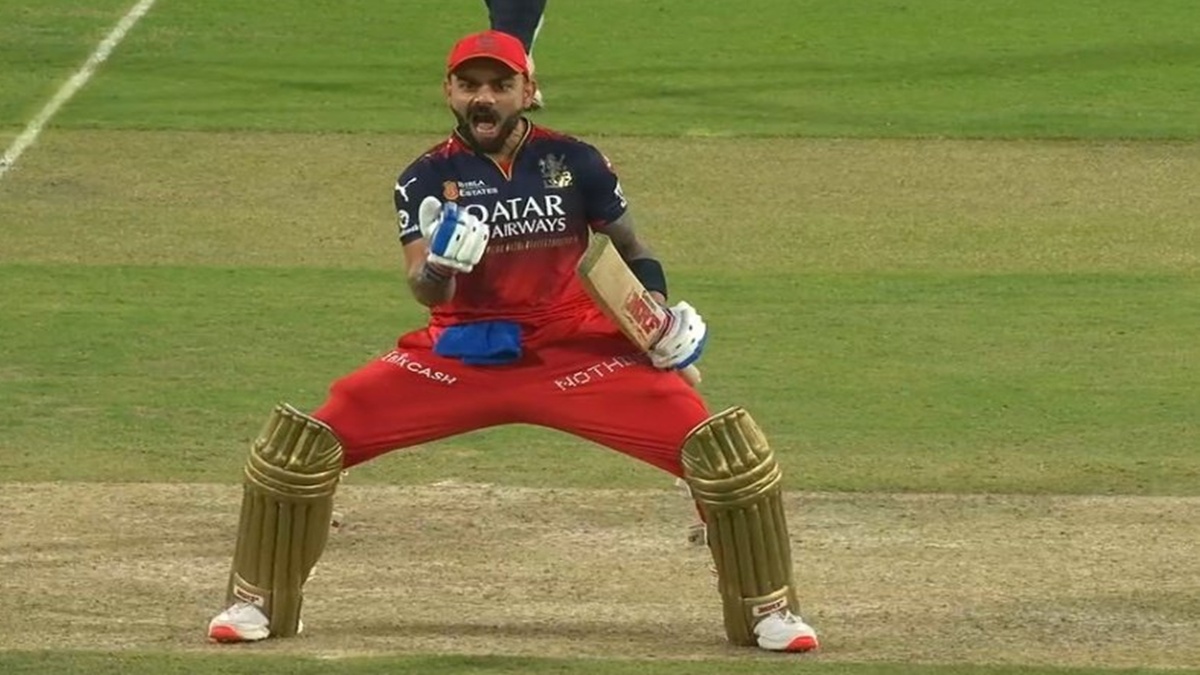 ipl 2025 virat kohli harpreet brar stump mic viral conversation rcv vs ...