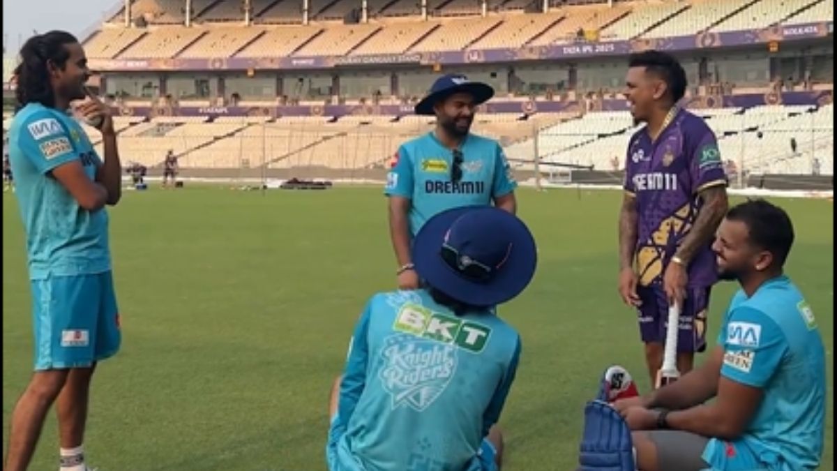 ipl 2025 digvesh rathi celebration delhi connection meeting Sunil ...