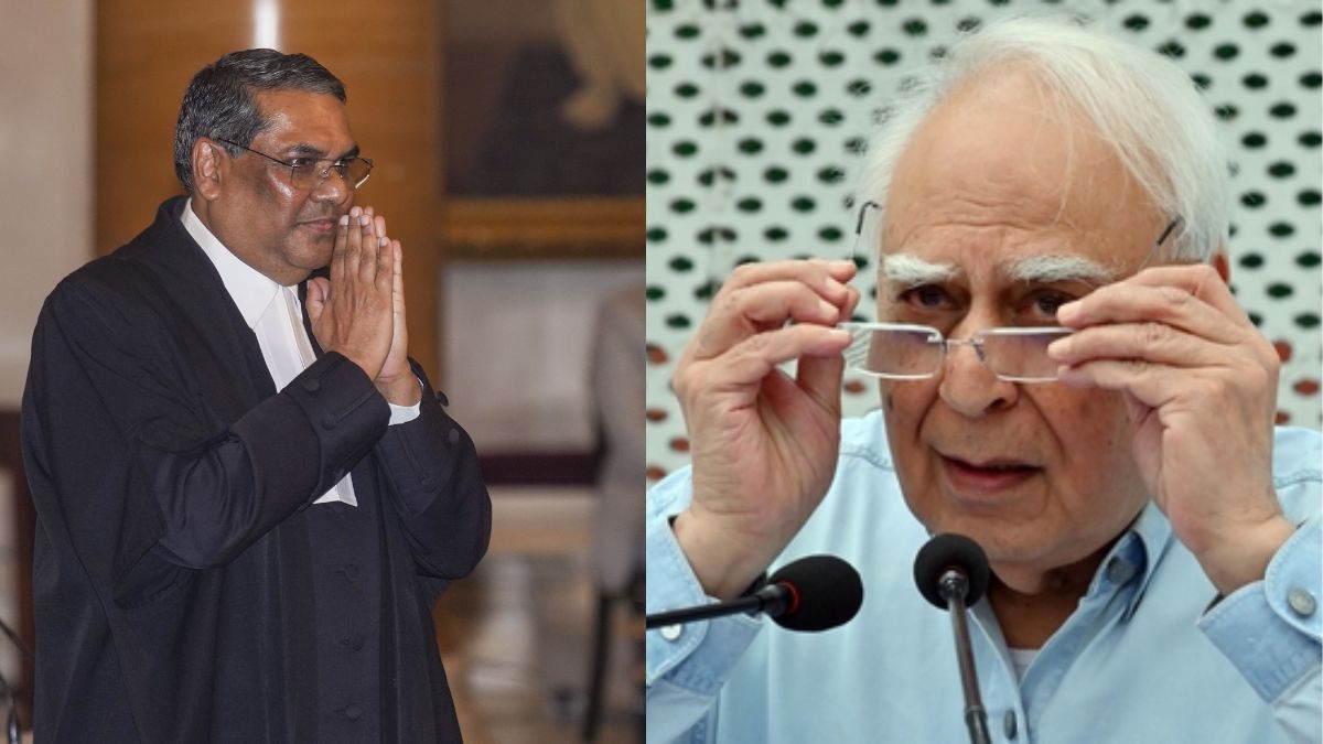 CJI is not used to losing Supreme Court senior lawyer Kapil Sibal praised -'CJI को हारने की आदत ...