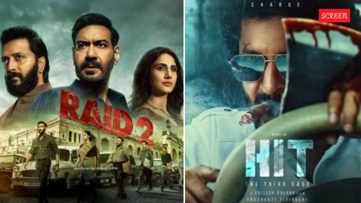 अजय देवगन की 'रेड 2' ने साउथ फिल्म 'हिट 3' को चटाई धूल, Raid 2 Movie ...