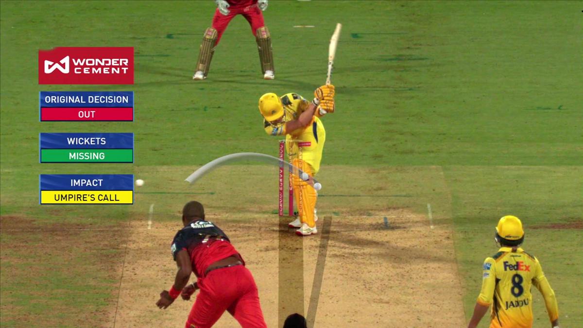 CSK vs RCB IPL 2025 Dewald Brevis LBW DRS Royal Challengers Bengaluru ...