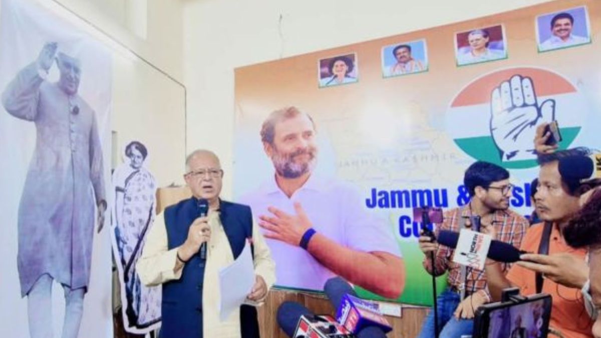 Jammu and Kashmir Congress tears into Centre over Trump mediation ...