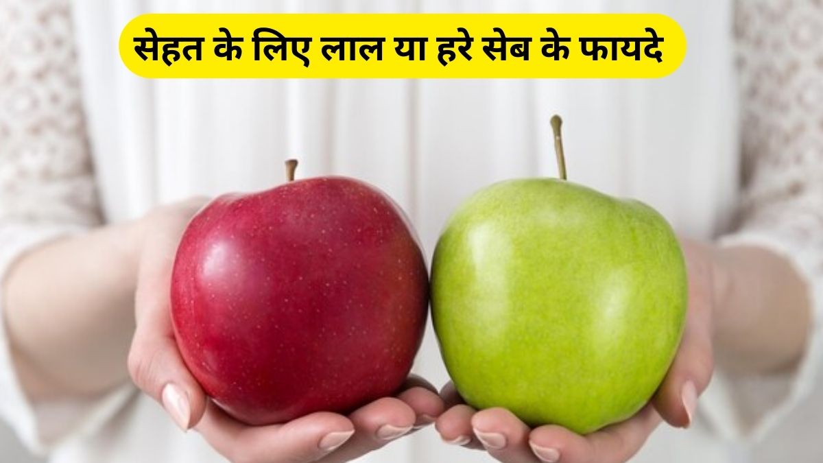 Red vs Green Apple Benefits: आंतों के लिए लाल या हरा कौन सा सेब सबसे ...