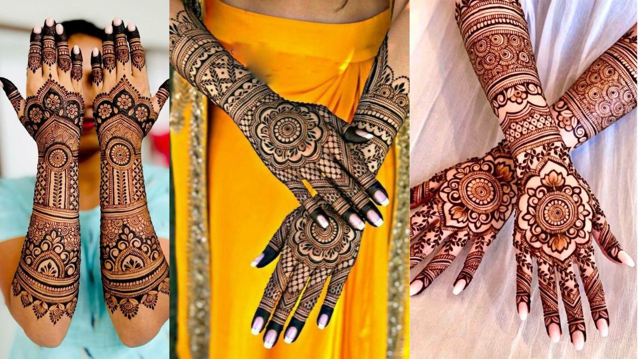 Simple and beautiful mehndi designs for Vat Savitri 2025 | Jansatta