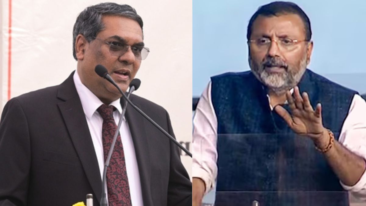 We will not be entertaining it but we will give a short order says CJI Khanna on bjp mp ...