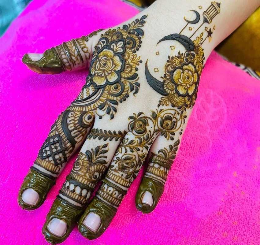 Express Your Festive Joy with These Quick Mehndi Designs for Bakrid Eid al-Adha - Bakrid Easy ...