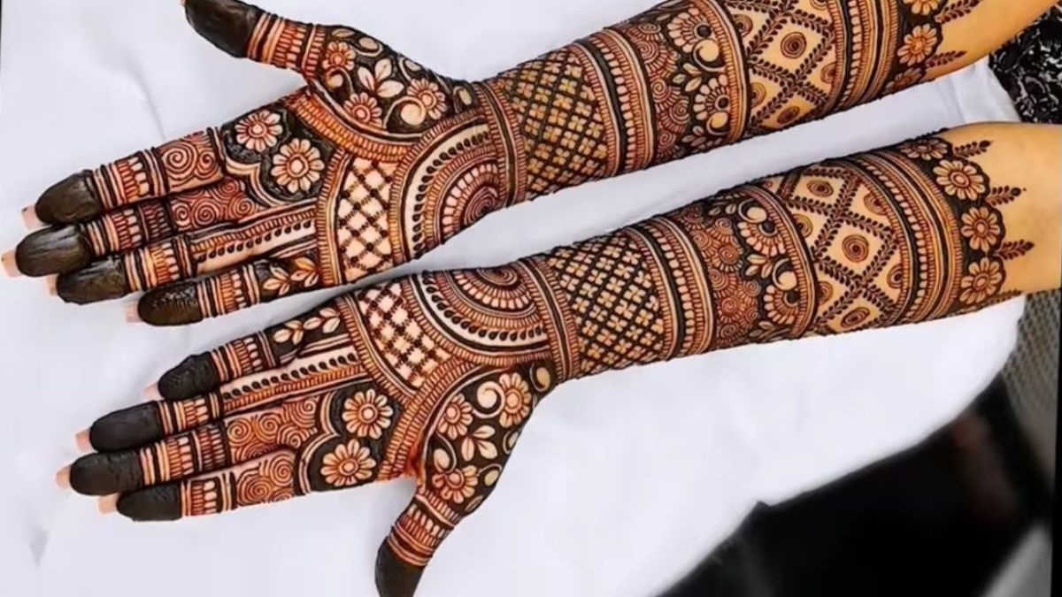last minute Easy Mehndi Designs for bakrid eid al adha full hand: बकरीद पर लास्ट मिनट लगाएं ये ...