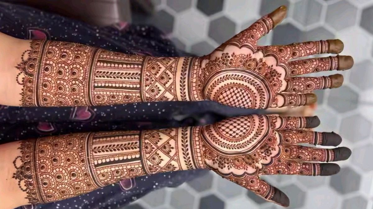 last minute Easy Mehndi Designs for bakrid eid al adha full hand: बकरीद पर लास्ट मिनट लगाएं ये ...