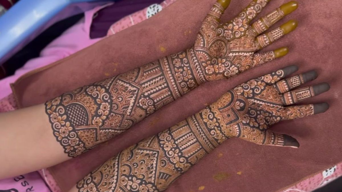 last minute Easy Mehndi Designs for bakrid eid al adha full hand: बकरीद पर लास्ट मिनट लगाएं ये ...