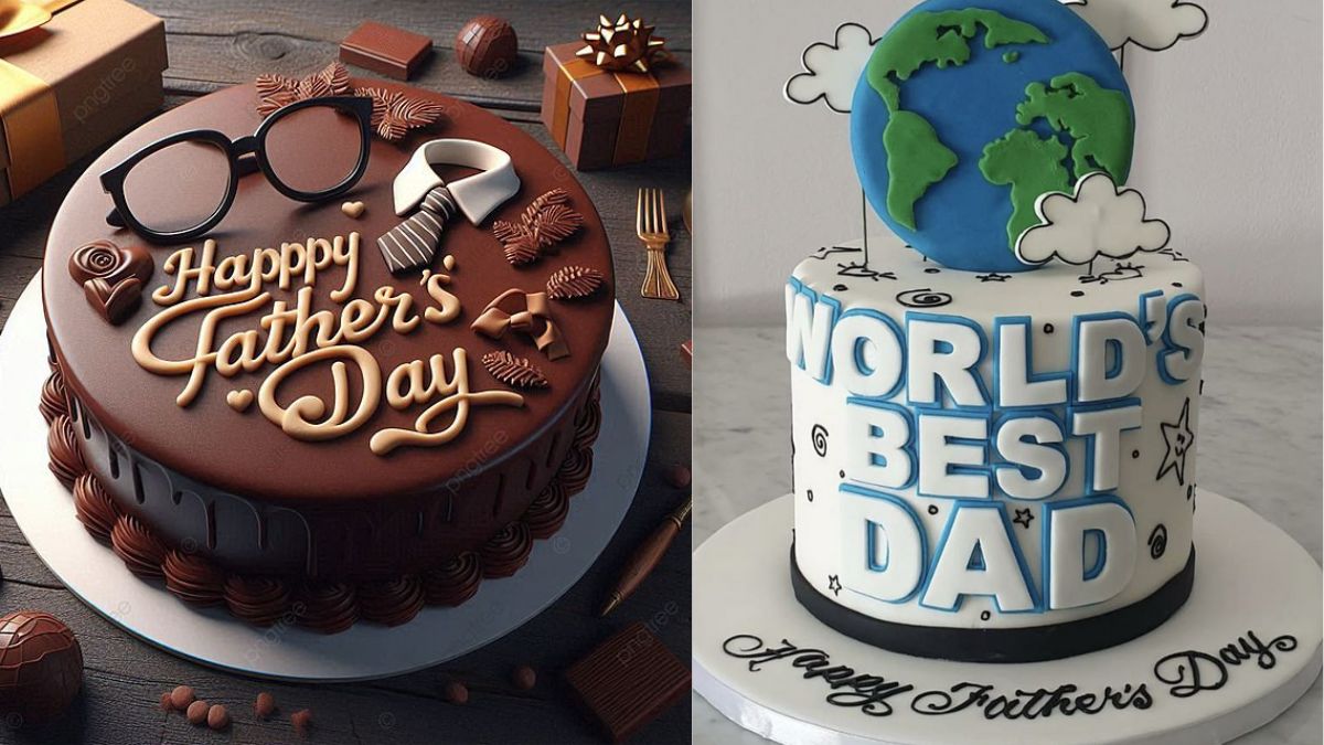 Fathers Day cake design simple and Unique- फादर्स डे पर अपने पापा के ...