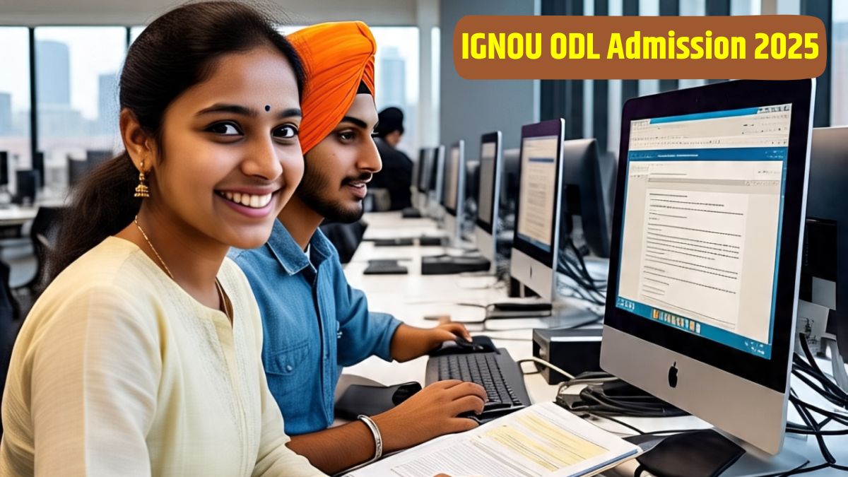 IGNOU ODL Admission 2025 registration begins: इग्नू ओडीएल ऑनलाइन एडमिशन ...