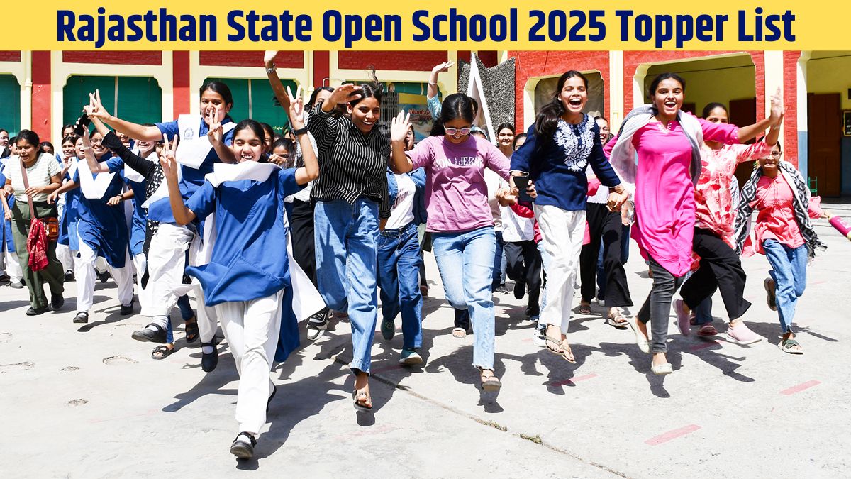 RSOS Topper List 2025 and Prize Money for states Toppers - 10वीं में ...