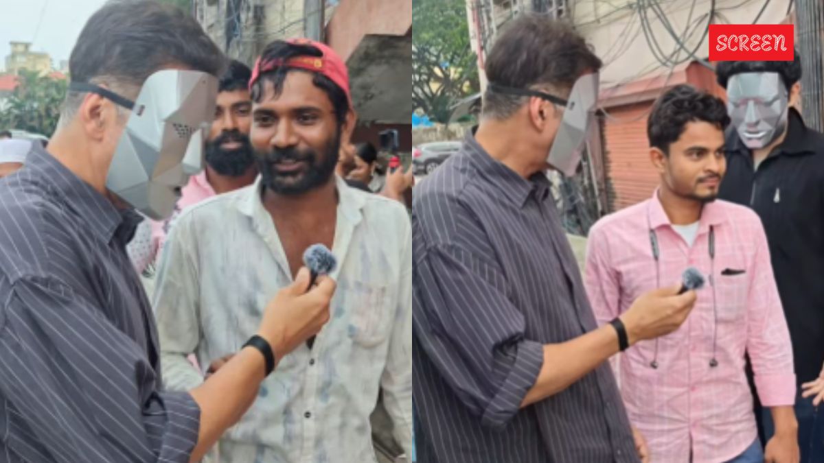 'हाउसफुल 5' की रिलीज के बाद मास्क पहनकर सिनेमाघर के बाहर पहुंचे अक्षय ...