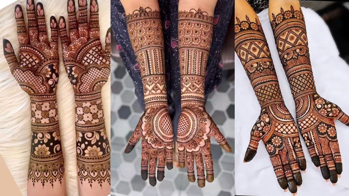 last minute Easy Mehndi Designs for bakrid eid al adha full hand: बकरीद पर लास्ट मिनट लगाएं ये ...