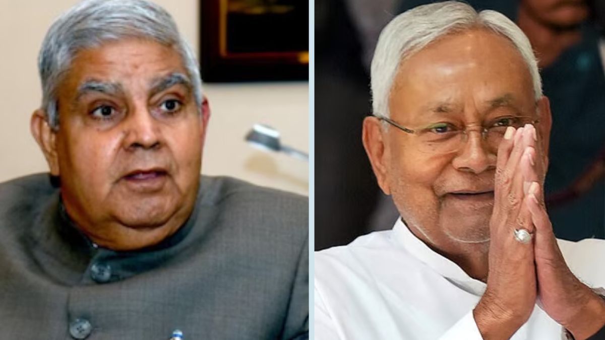 Vice President Jagdeep Dhankhar resignation and Bihar Chief Minister Nitish Kumar | Jansatta