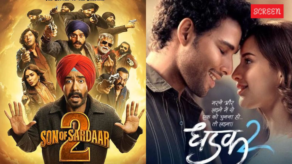 Son Of Sardaar 2 VS Dhadak 2 BO Collection Day 1 Ajay Devgan film beats ...